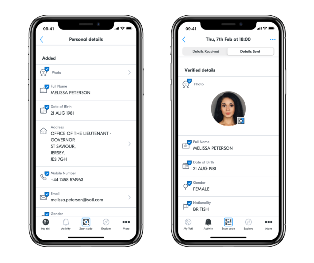 Protect yourself with peer-to-peer checks · Yoti