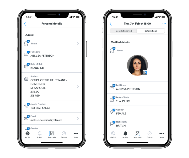 Protect yourself with peer-to-peer checks · Yoti